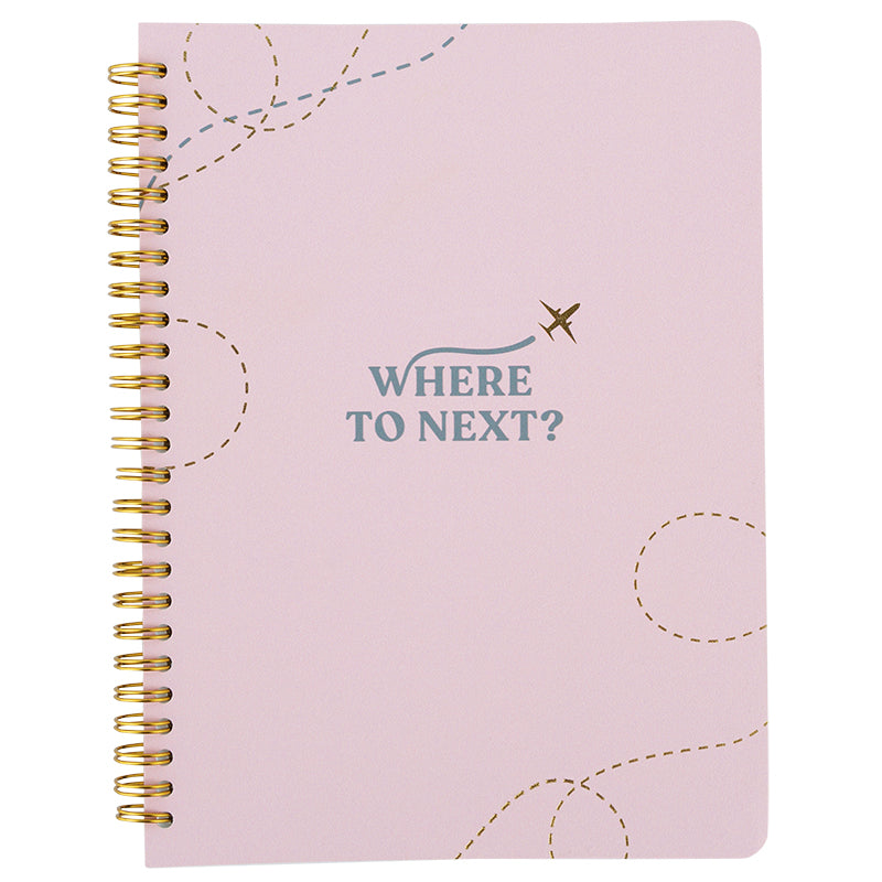 Where to Next Notebook – xo,Sienna