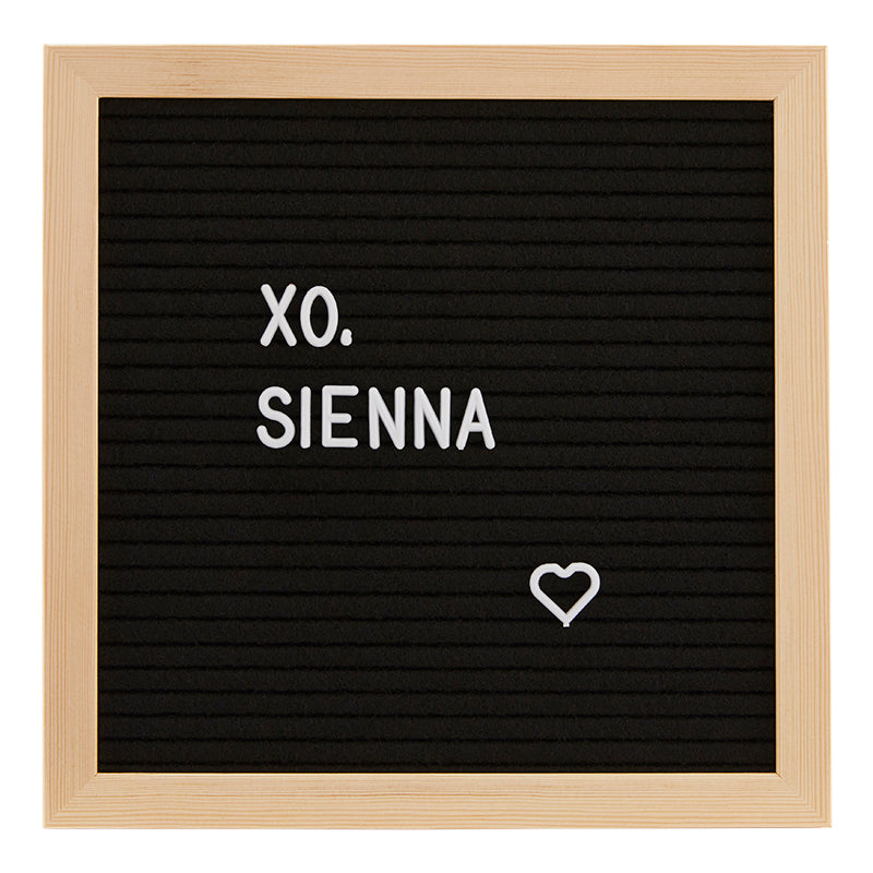 Square Letter board & Accessories - Message Board | xo, Sienna – xo,Sienna